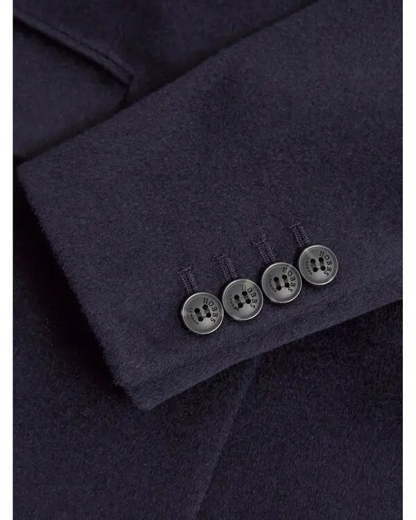 HOBBS LONDON Cavendish Wool Coat - Navy