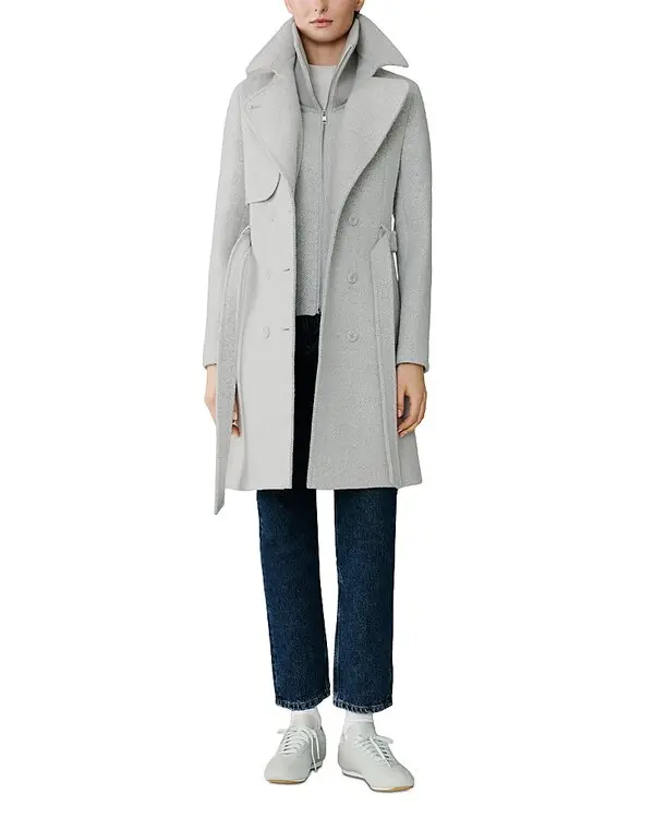 Soia & Kyo Classic Notch Collar Coat