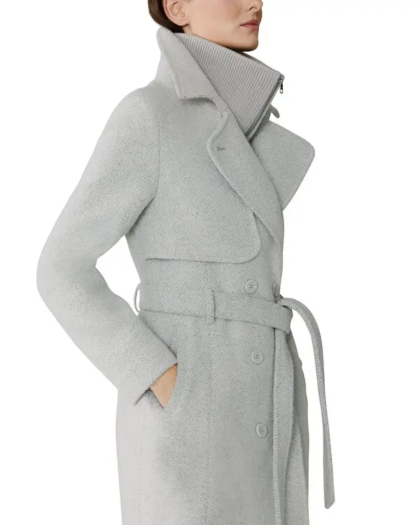 Soia & Kyo Classic Notch Collar Coat