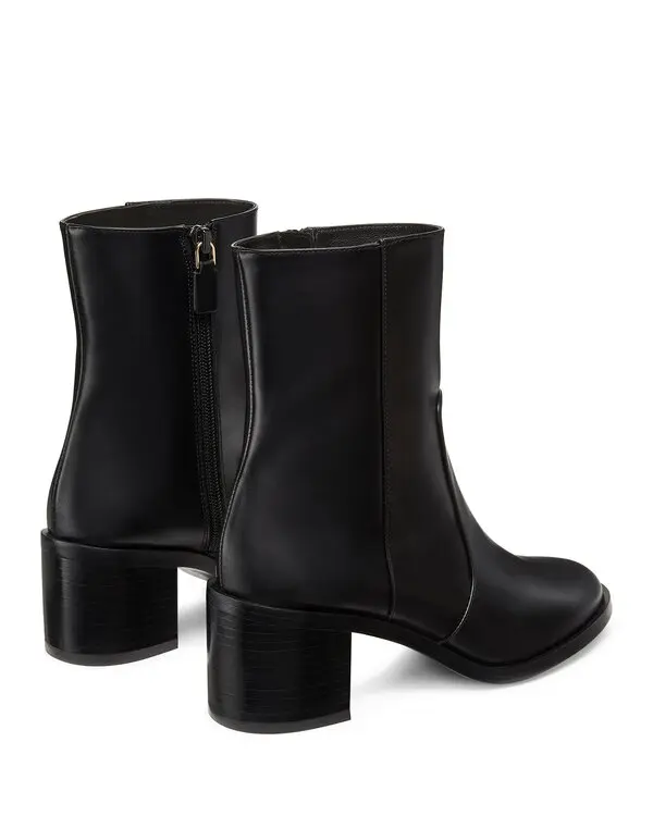 STUART WEITZMAN Esme Zip Booties