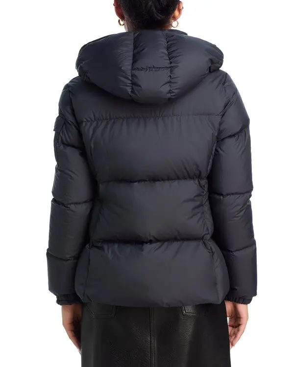 Moncler Fourmines Hooded Down Jacket - Black