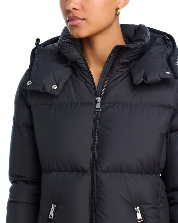 Moncler Fourmines Hooded Down Jacket - Black