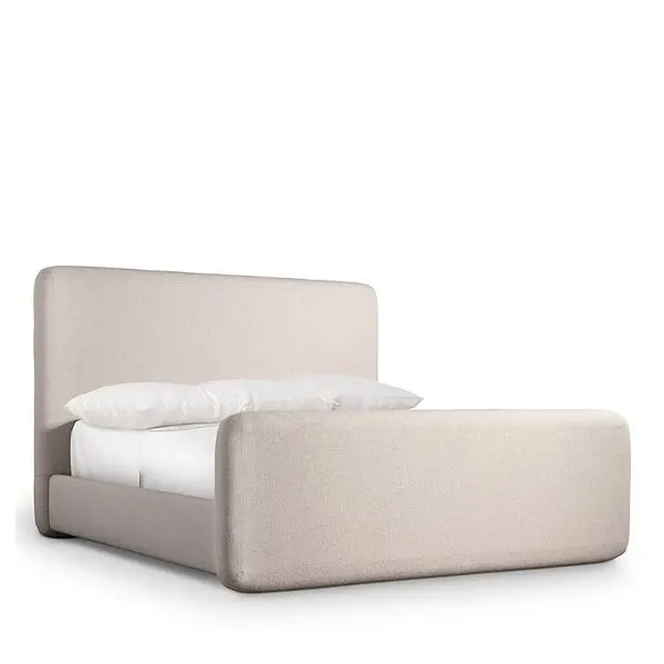 BERNHARDT Loft Antibes Bed, Queen - Gray