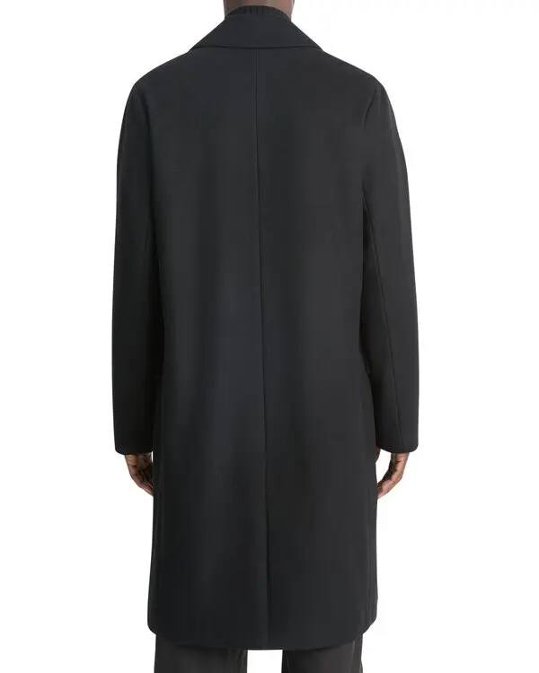 Vince Double-breasted Coat - Black