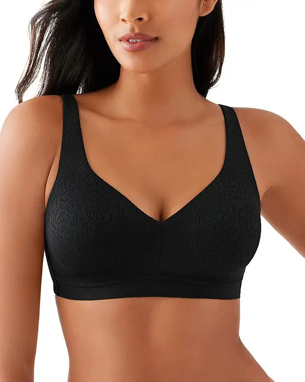 Wacoal Inside Job Side Support Wire Free Bra - Black
