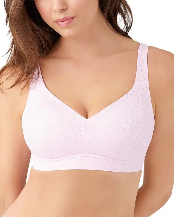 Wacoal Inside Job Side Support Wire Free Bra - Cradle Pink