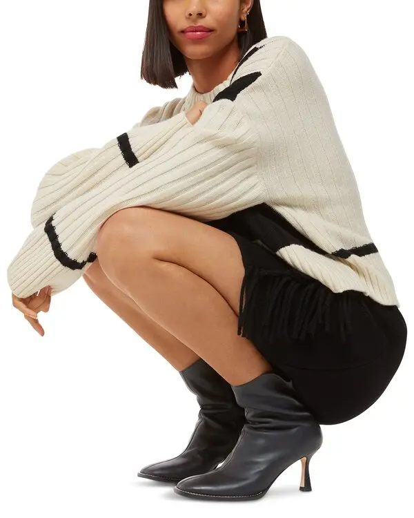 Whistles Nettie Stitch High Heel Boots