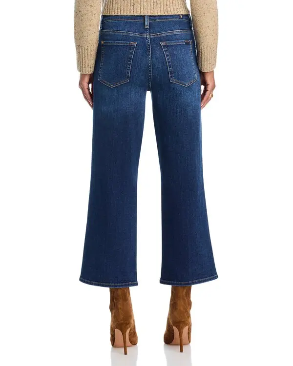 7 For All Mankind Alexa High-rise Cropped Jeans