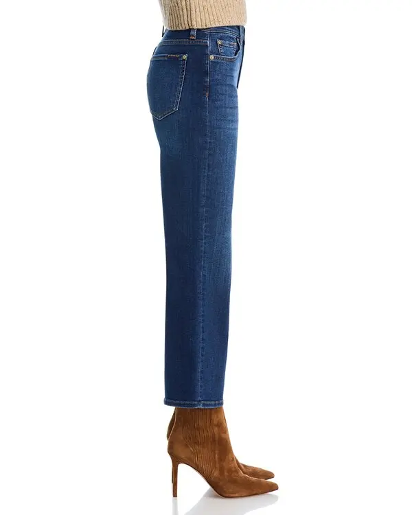 7 For All Mankind Alexa High-rise Cropped Jeans