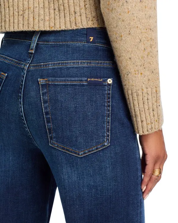 7 For All Mankind Alexa High-rise Cropped Jeans