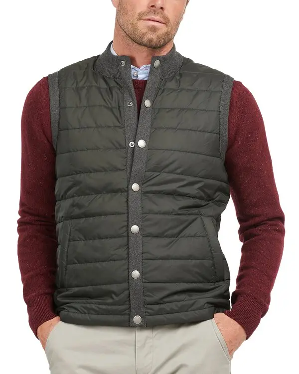 Giglio Barbour Waistcoats Mens Grey Grey Barbour Jackets For Men