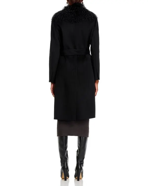 Kobi Halperin Shirley Shearling Collar Coat