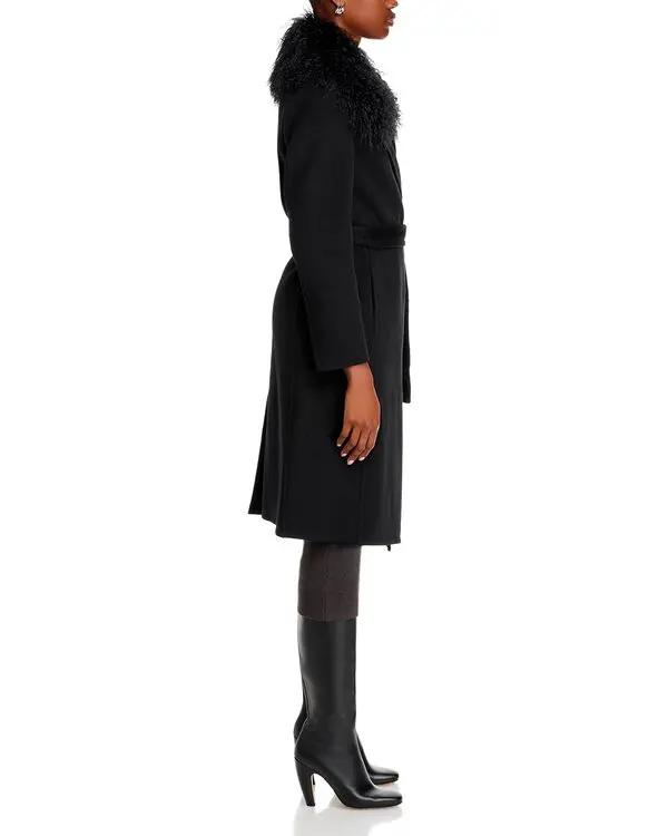 Kobi Halperin Shirley Shearling Collar Coat