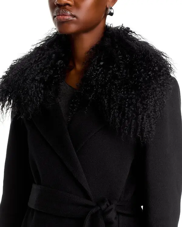 Kobi Halperin Shirley Shearling Collar Coat