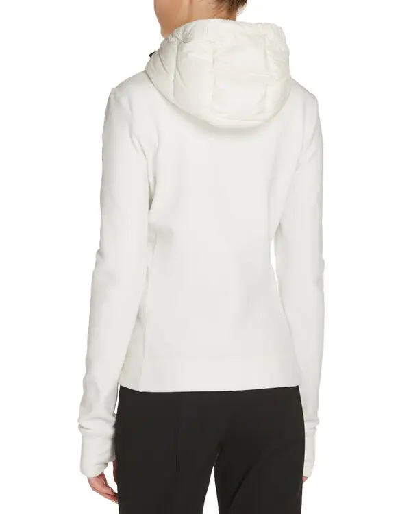 Moncler Padded Wool Puffer Cardigan - Natural