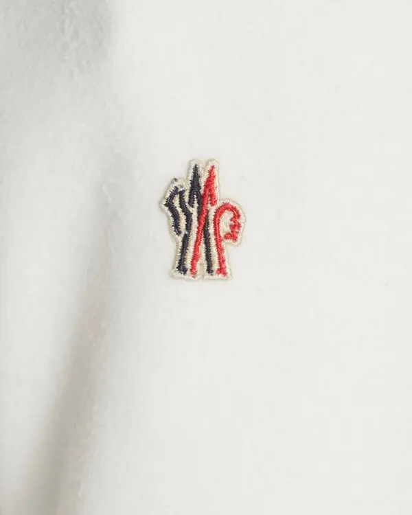 Moncler Padded Wool Puffer Cardigan - Natural