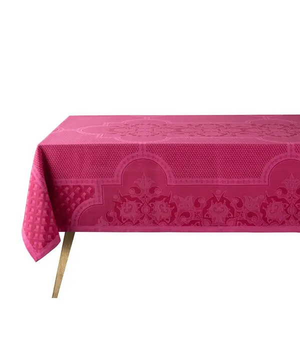 LE JACQUARD FRANÇAIS Palais Venitien Tablecloth - Pink