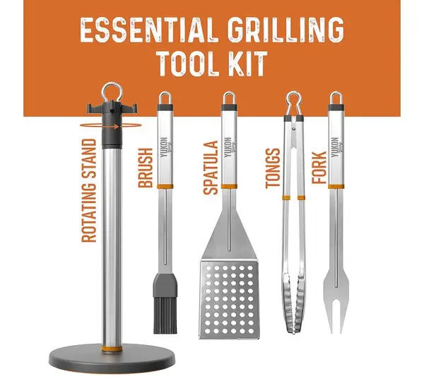 YUKON GLORY Rotating Grill Tool Stand