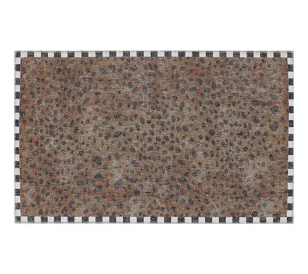 MACKENZIE-CHILDS Cheetah 3' X 5' Washable Rug - One-color