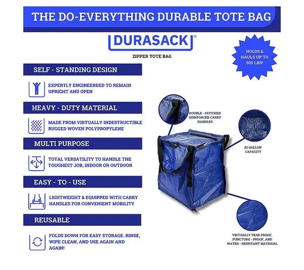 DURASACK Endless Use Storage Tote