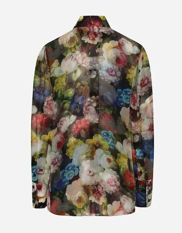 Dolce & Gabbana Silk Chiffon Shirt