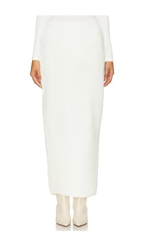 SELMACILEK Slit Midi Skirt