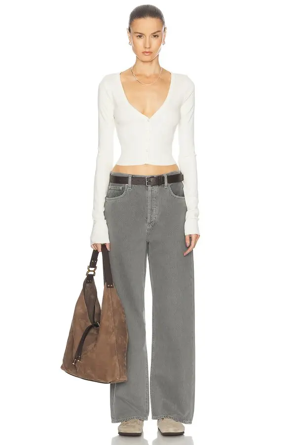 Eterne Cropped Cardigan - Cream