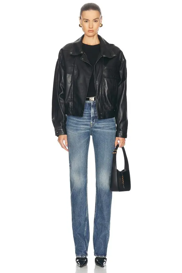 Saint Laurent Crewneck Sweater - Noir