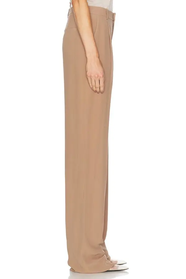 Saint Laurent Bootcut Trouser - Cappuccino