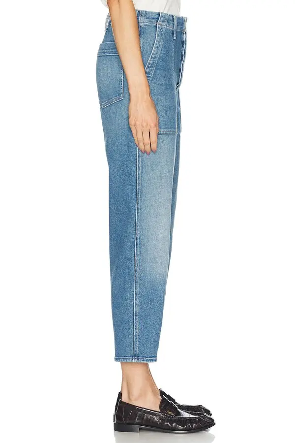 MOTHER The Patch Pocket Private Flood Jeans