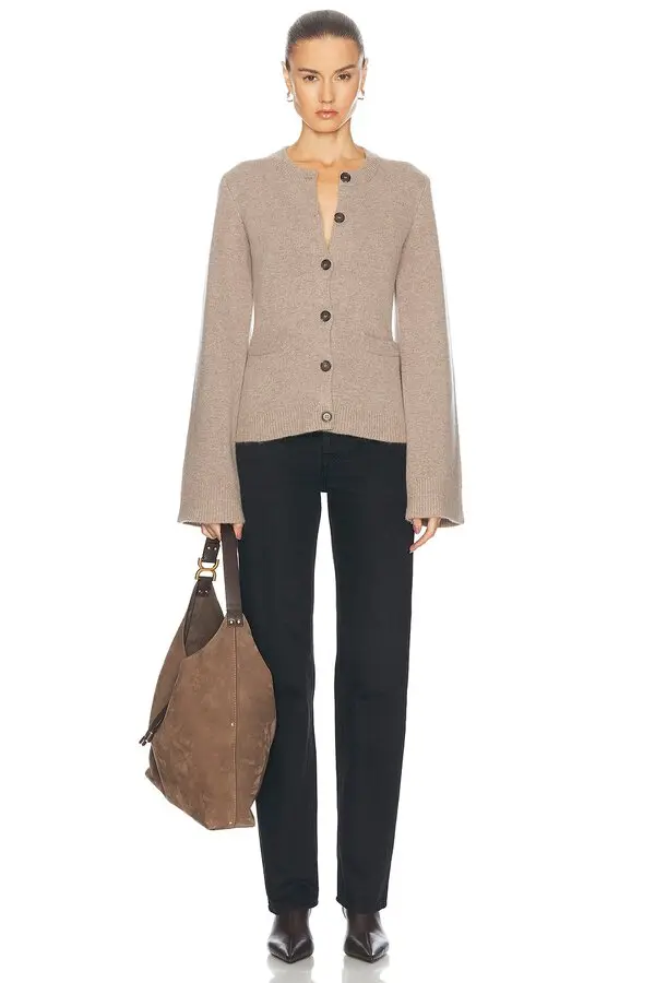 Jenni Kayne Cooper Cardigan - Taupe