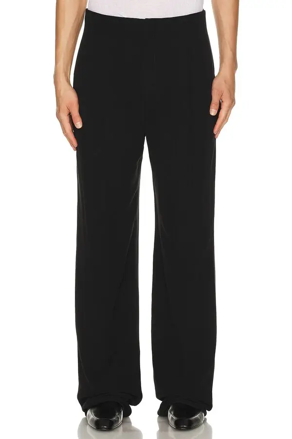 Saint Laurent Pantalon Fluide Fit Allure
