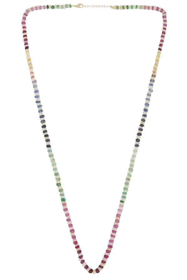 Jia Jia Sapphire Opal Connection Necklace - Rainbow