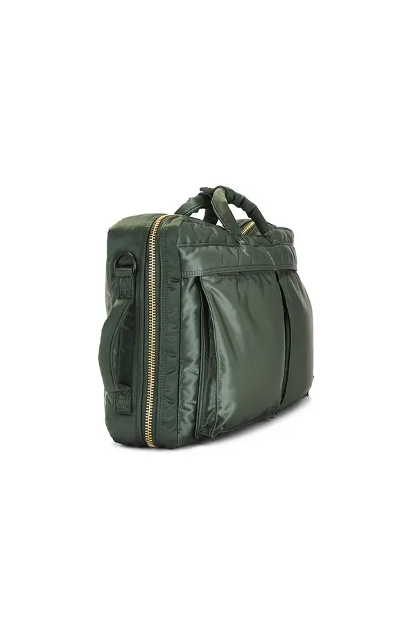 PORTER-YOSHIDA & CO Tanker 3way Briefcase In Green