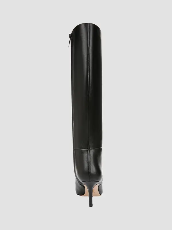 Veronica Beard Lisa 70mm Tall-shaft Leather Boots