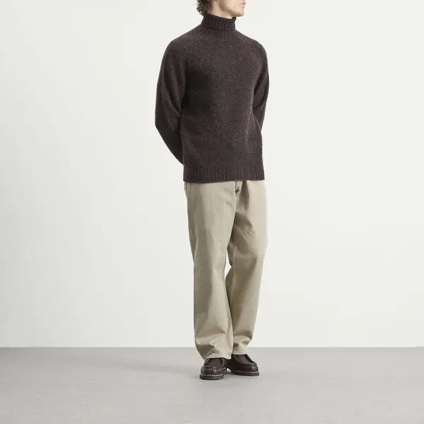 HOWLIN BY MORRISON Howlin' Sylvester Roll Neck Knit - Wolf