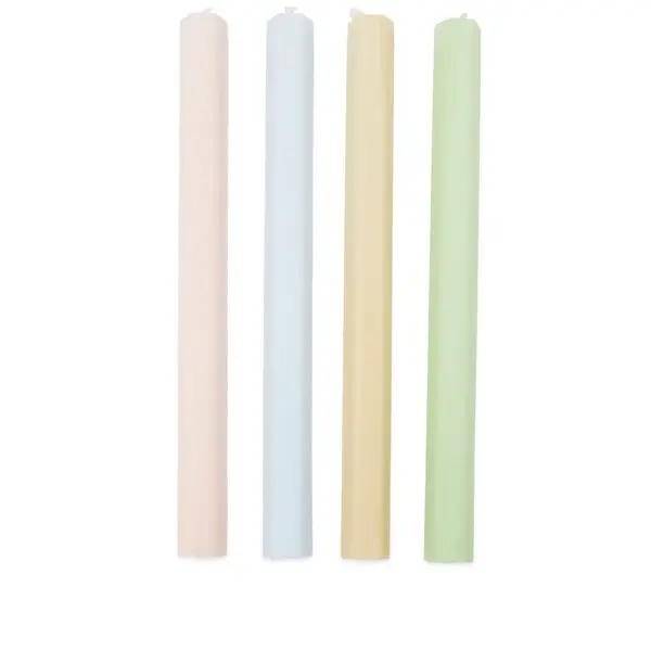HAY Hexagon Candle Set Of 4 - Fresh