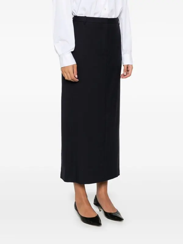 Theory Concealed-fastening Midi Skirt