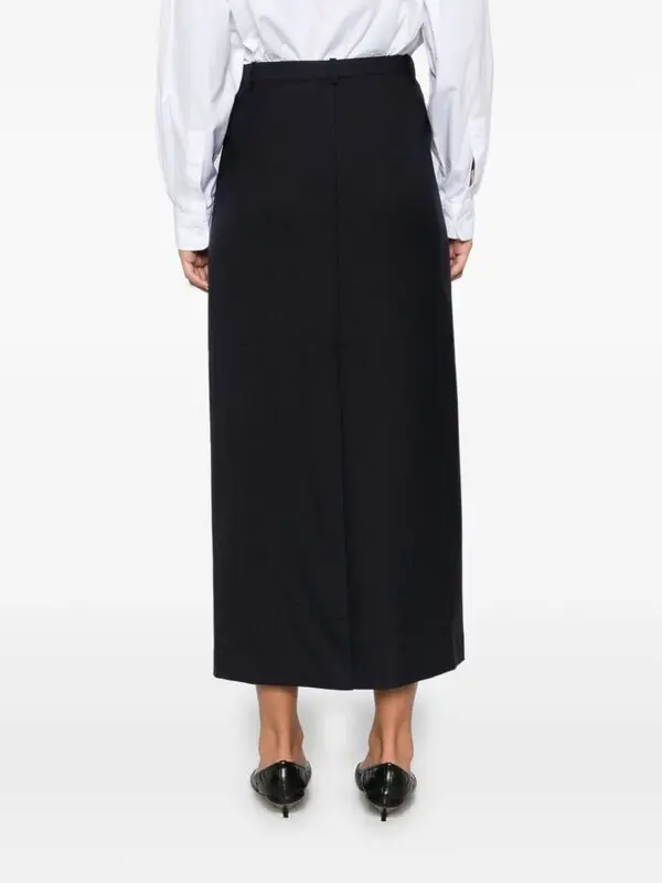 Theory Concealed-fastening Midi Skirt