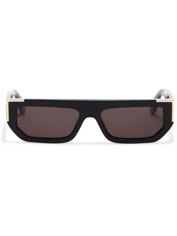 Palm Angels Rectangle Sunglasses - Black