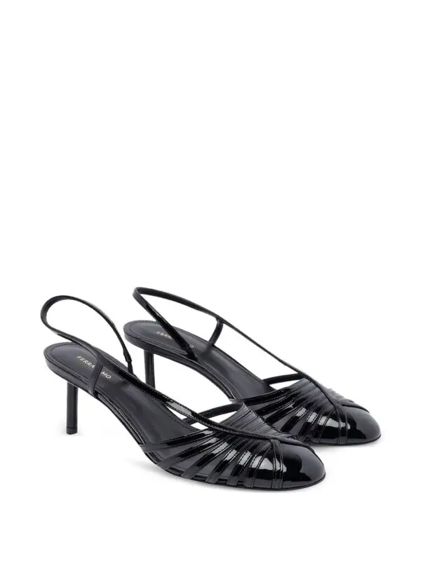 FERRAGAMO 65mm Strappy Decollete Pumps