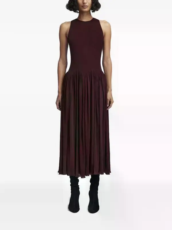 16Arlington Axar Midi Dress - Red