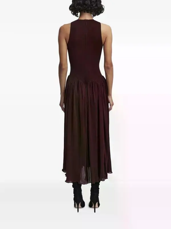 16Arlington Axar Midi Dress - Red