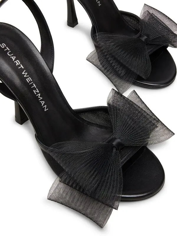 STUART WEITZMAN 100mm Blushing Bow Sandals