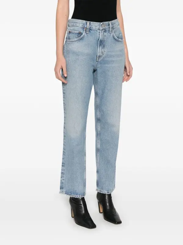 AGOLDE Valen Straight-leg Jeans - Blue