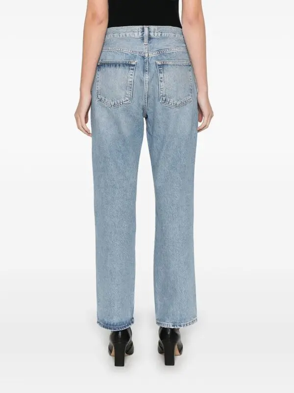 AGOLDE Valen Straight-leg Jeans - Blue