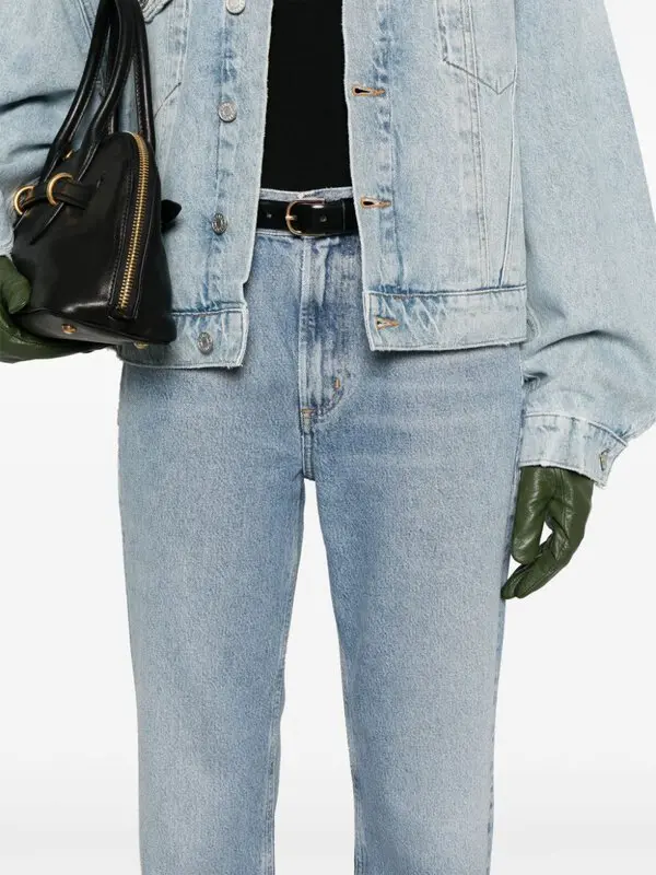 AGOLDE Valen Straight-leg Jeans - Blue