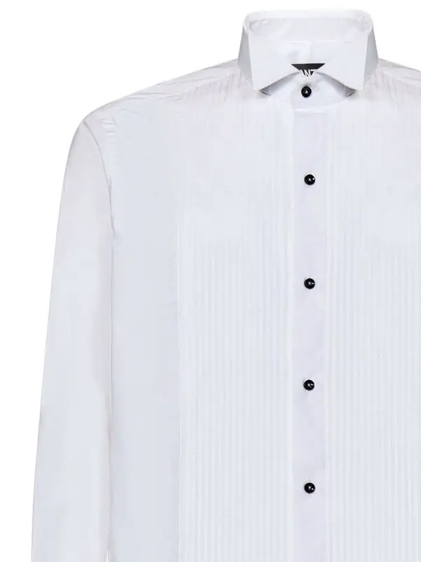 FRANZESE COLLECTION French Naples Shirt - White