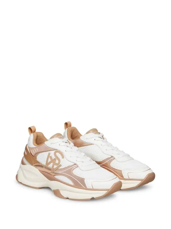 STUART WEITZMAN Panelled Sneakers - White
