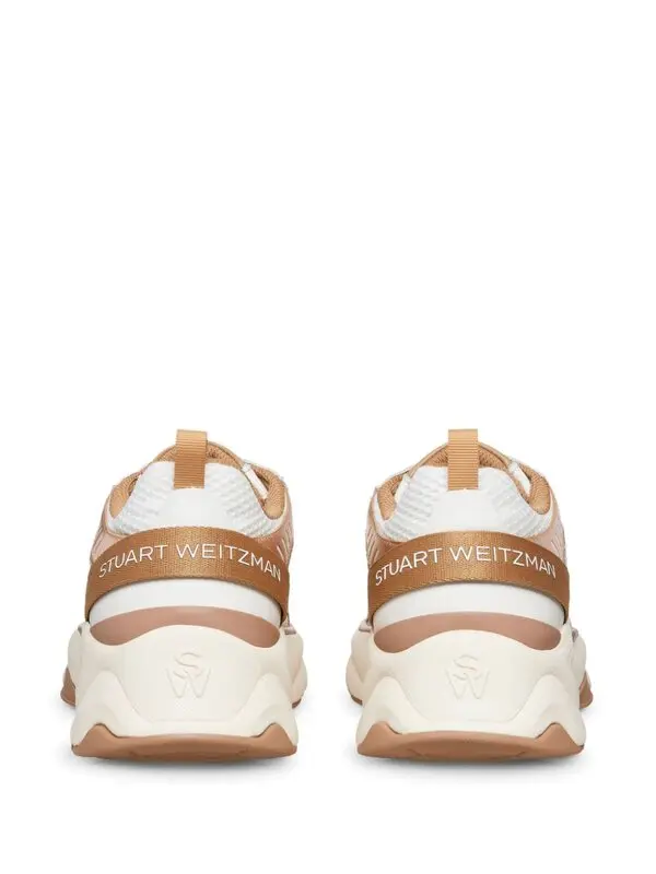 STUART WEITZMAN Panelled Sneakers - White